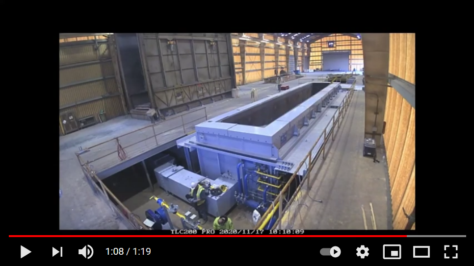 Galvanizing Furnace Installation At AZZ | CIC Pittsburgh