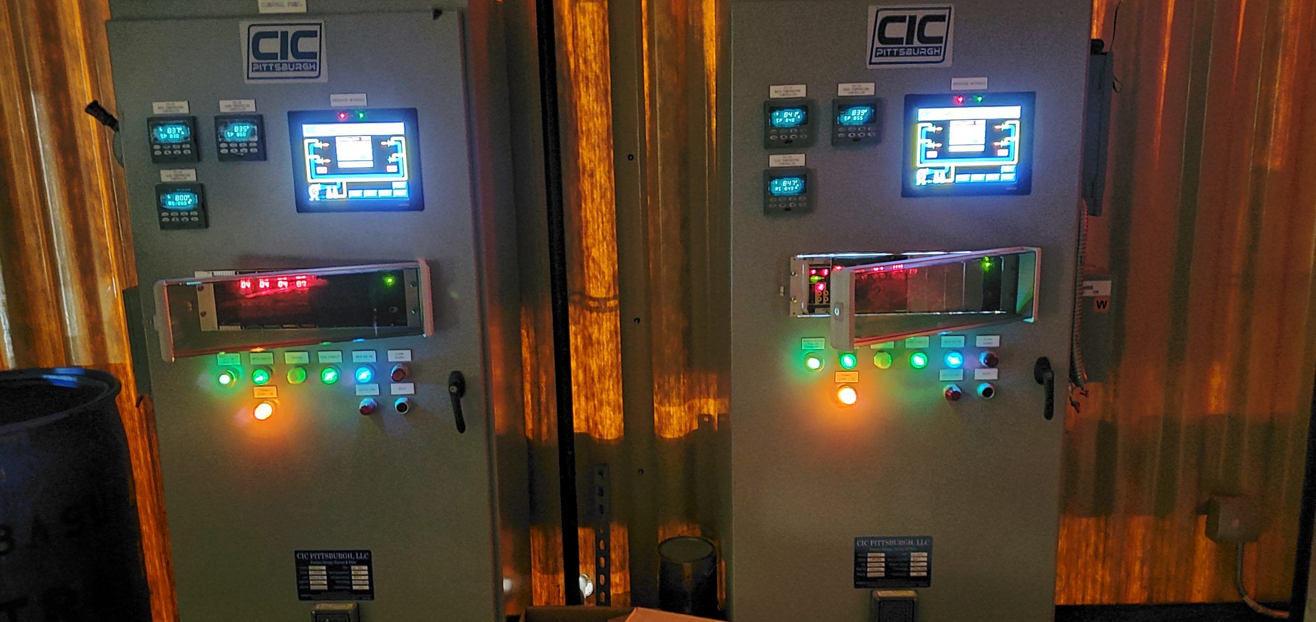 Twin Control Panels | CIC Pittsburgh
