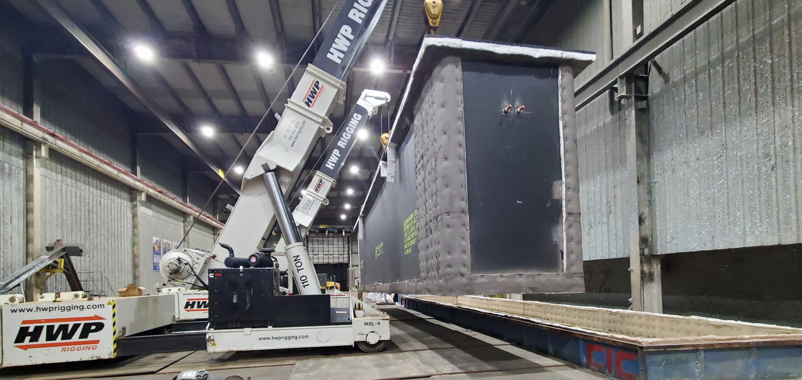 Hot Dip Galvanizing Kettle Change | CIC Pittsburgh